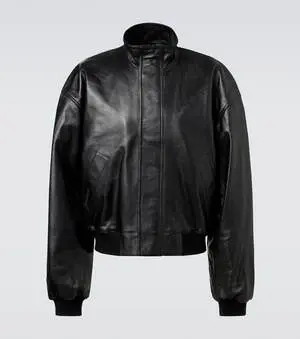 Balenciaga Leather Outerwear For Men