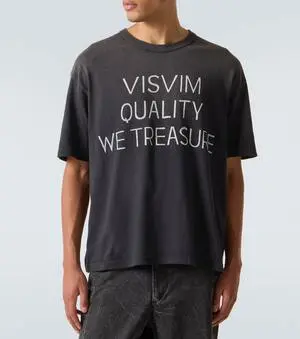 Visvim Jumbo Printed Cotton-blend T-shirt