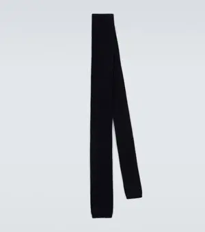 Zegna Cashmere Tie - Blue