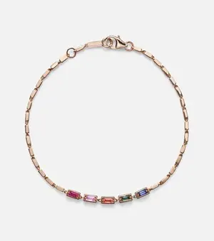 SUZANNE KALAN Block-chain Mini Bangle - Gold