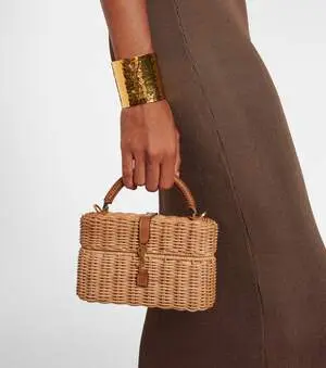 Saint Laurent Gaby Vanity Bag - Beige