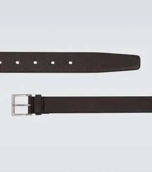Saint Laurent Vadim Leather Belt