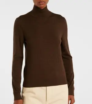 Loro Piana Tasmanian Virgin Wool Turtleneck Sweater
