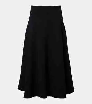 Women's Polyester Midi Skirts