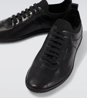 Giorgio Armani Leather Sneakers