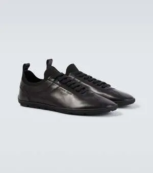 Giorgio Armani Leather Sneakers