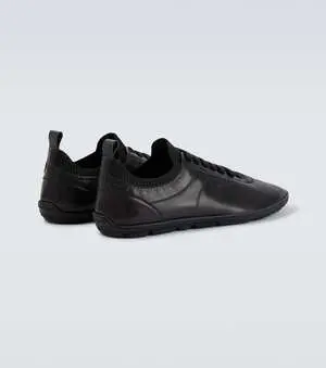 Giorgio Armani Leather Sneakers