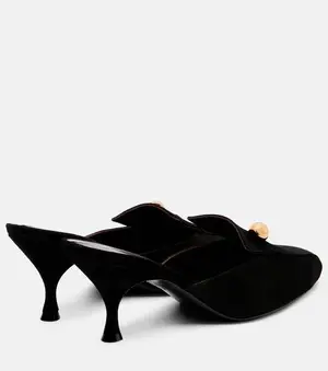 HERBERT LEVINE Aperitif 70 Suede Mules