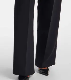 Khaite August High-rise Wide-leg Pants