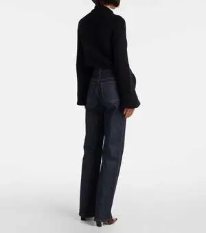 Khaite Danielle High-rise Straight Jeans - Blue