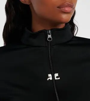 COURREGES Courrèges Interlock Jersey Track Jacket