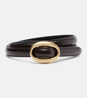 Saint Laurent Saint Laurent Leather Belt Brown