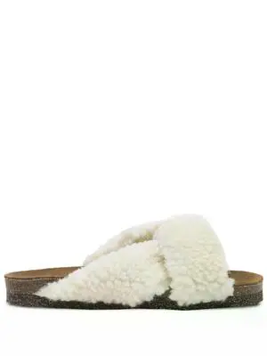 FLATTERED Lou Teddy Flat Sandals