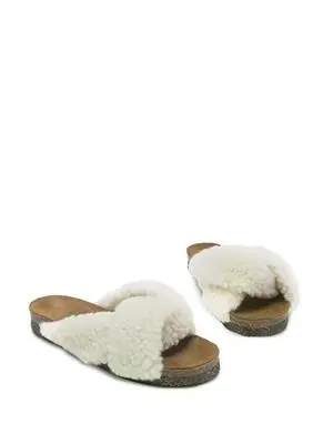 FLATTERED Lou Teddy Flat Sandals