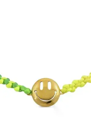 Mayol Smiley-face Braided Necklace