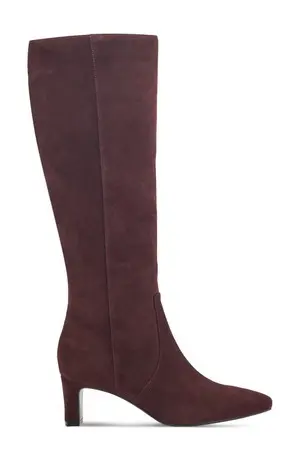 Rockport Mabel Tall Boots - Dark Red
