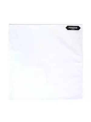 FRANZESE COLLECTION Logo-patch Square Pocket - White