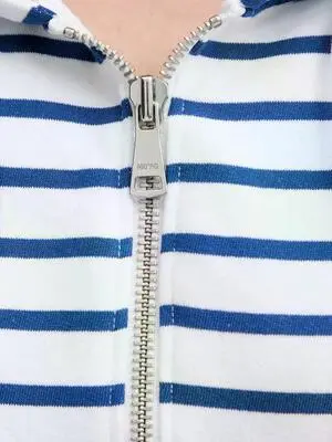 Marc O'polo Striped Zip-up Hoodie