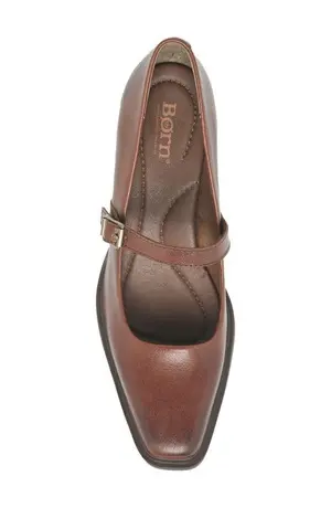BØRN Adelphi Mary Jane Pump - Tan Leather