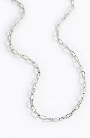 MINT & LILY Paperclip Chain Necklace
