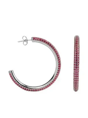ALL THE LUCK IN THE WORLD Aimé Hoop Earrings