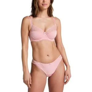 Hunkemoller Sophie Knickers - Silver Pink