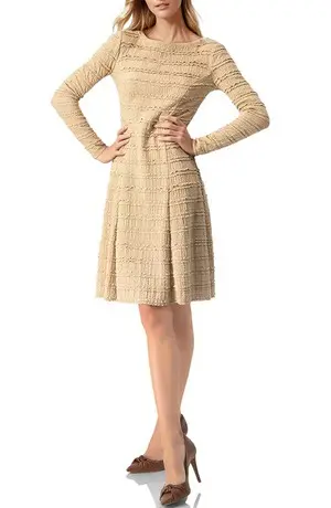 IVONNE Knee Length Knitted Dress