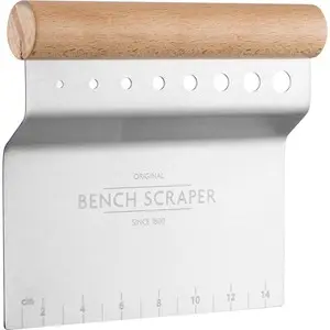 MASON CASH Innovative Kitchen Bench Scraper - Silver