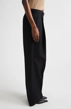 TOM FORD Pleated Wool Trousers