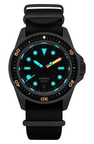 UNIMATIC Prodiver Automatic Strap Watch