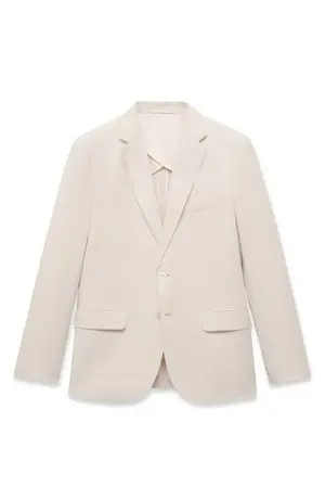 Mango Slim Fit Suit Blazer