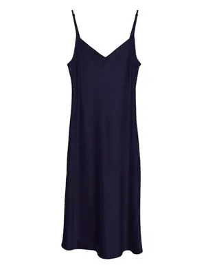 Baacal Cabaret Slip Dress - Navy
