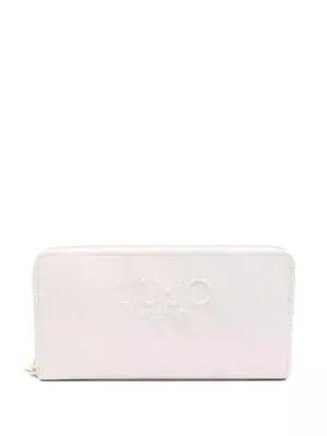 Liu Jo Embossed-logo Zip-around Wallet - Pink