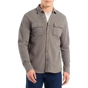 ROBERT GRAHAM Brunner Knit Button-up Shirt
