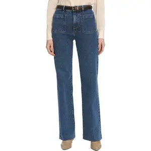 FRAME The Refined Straight Leg Jeans - Saturn
