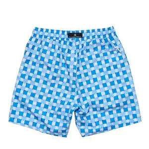 SNAPPER ROCK Comfort Lined Swim Shorts - Ocean Grid