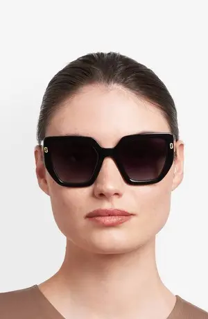 Marc Jacobs 52mm Gradient Square Sunglasses