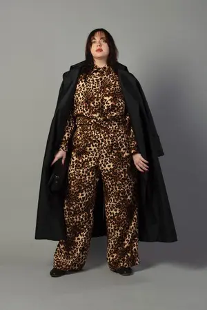 Baacal Riley Wide-leg Pant - Leopard