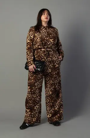 Baacal Riley Wide-leg Pant - Leopard