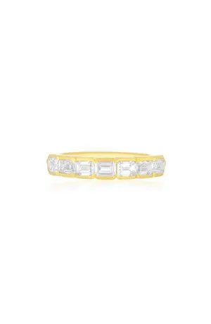 Ef Collection Emerald-cut Diamond Ring - Gold
