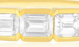Ef Collection Emerald-cut Diamond Ring