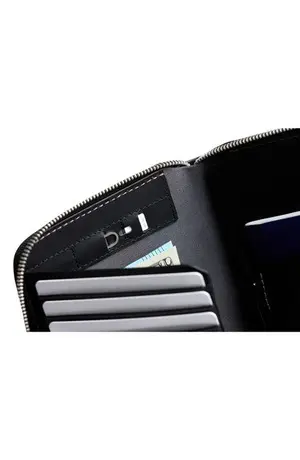 Bellroy Leather Rfid Travel Folio - Black
