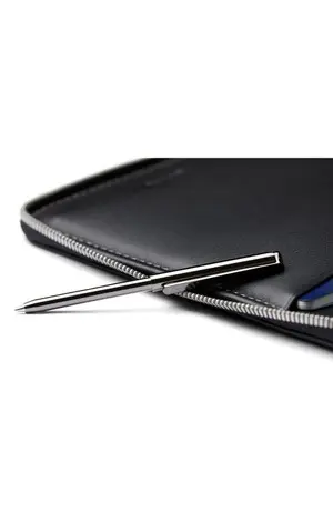 Bellroy Leather Rfid Travel Folio - Black
