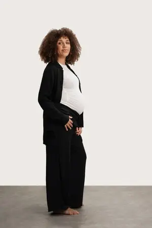 NOM MATERNITY The Easy Wrap Maternity Pants