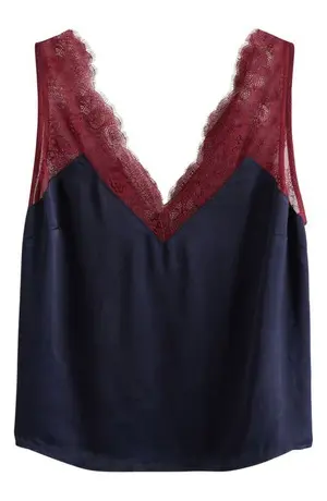 NEXT Lace Trim Satin Camisole