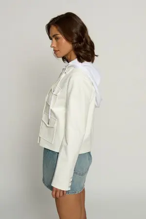 Central Park West Ponte Suiting Blazer