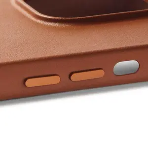 MUJJO Full Leather Case For And 14 Plus - Light Tan
