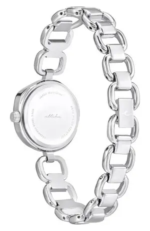 Ettika Open Circle Bracelet Watch - Silver
