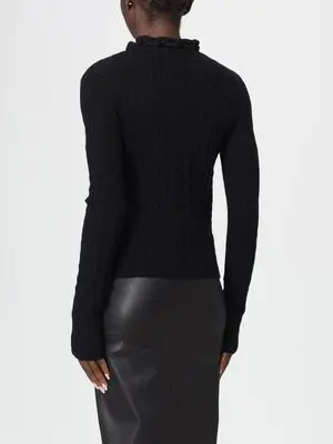 Rabanne Textured Knit Sweater - Black