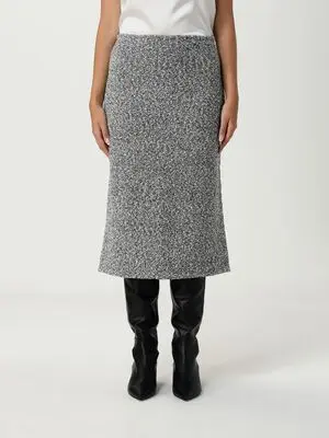 Tory Burch Midi Skirt - Grey